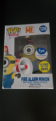Funko Pop! Vinyl: Despicable Me - Fire Alarm Minion (Glow) - FYE ...