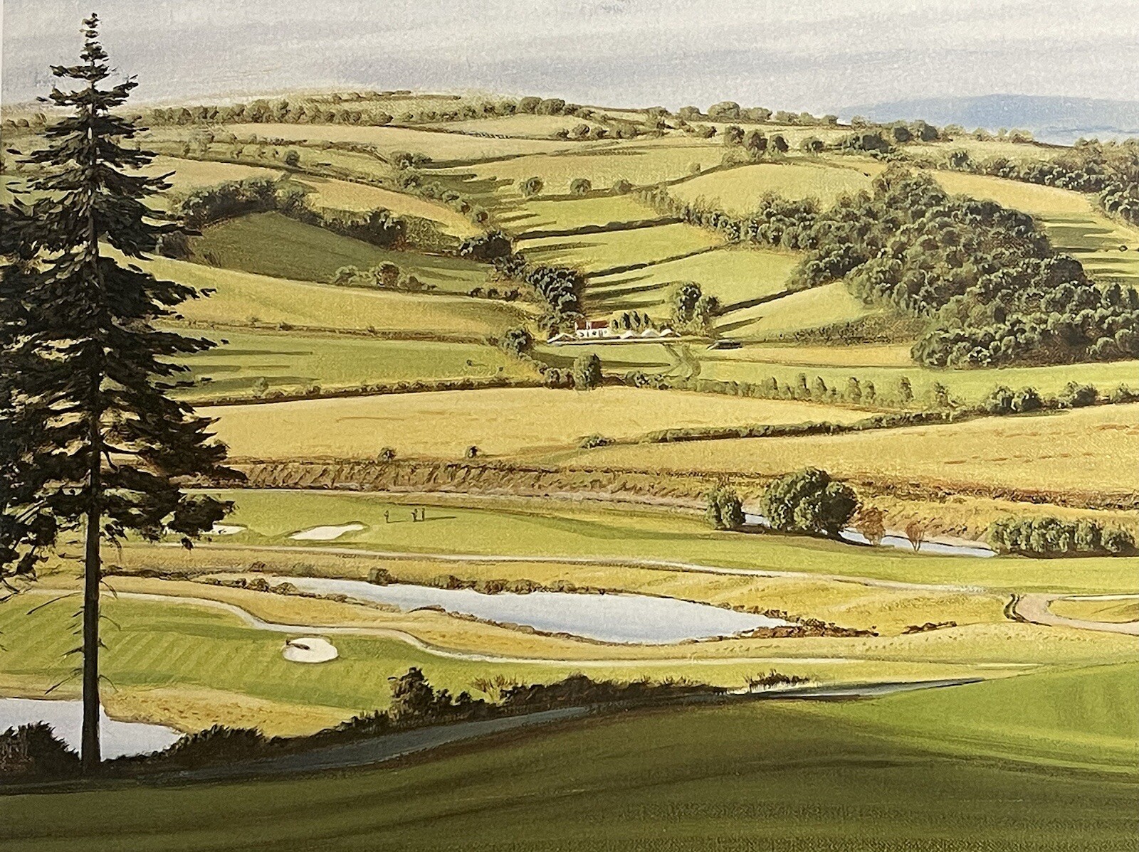 Graeme Baxter Signed And Embossed Ltd Edition Golf Print Of 250 Celtic ...