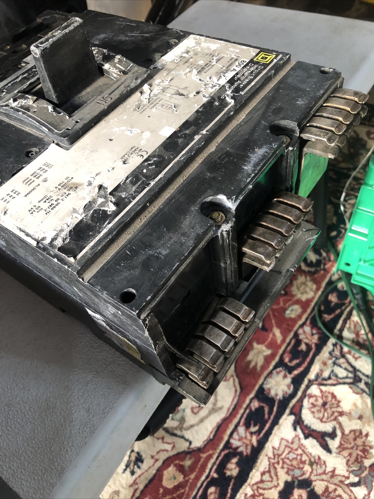 MH36800 SQ D I-LINE CIR BREAKER 800A 600V | eBay