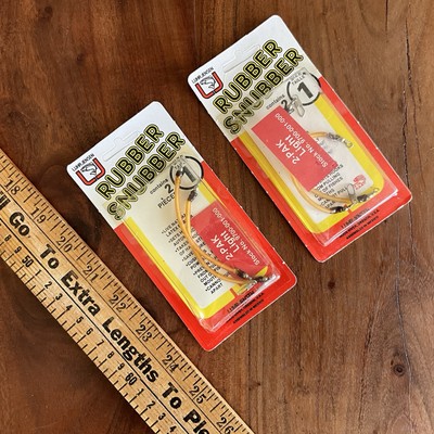 2 Luhr-Jensen Trout Rubber Snubber Trout & Kokanee Fishing Trolling ...