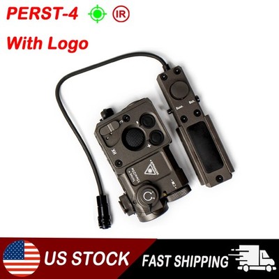 PERST-4 IR Green Dot Laser Aiming Sight Adjustable P4 Weapon Light Fit ...