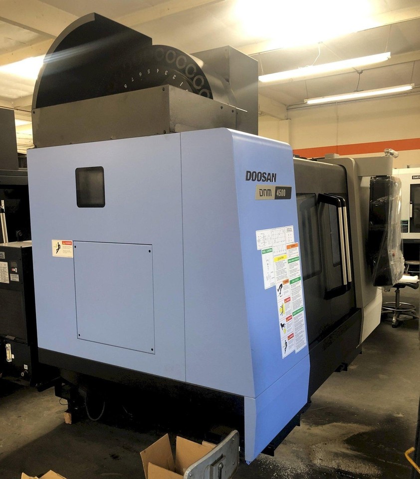 Doosan DNM4500 VMC 2021 Fanuc i Series Plus Control 30 ATC CT40 Big Plus Spindle | eBay