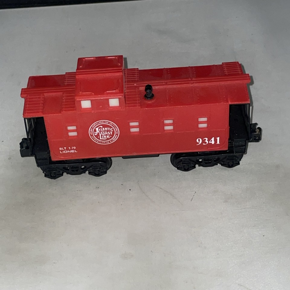 Lionel Trains O 0-27 Scale Model Train Atlantic Coast Line Caboose No ...