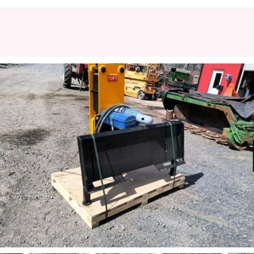 2025 TOFT 750 Hydraulic Post Driver Hammer Pounder To Suit Skid Steer ...