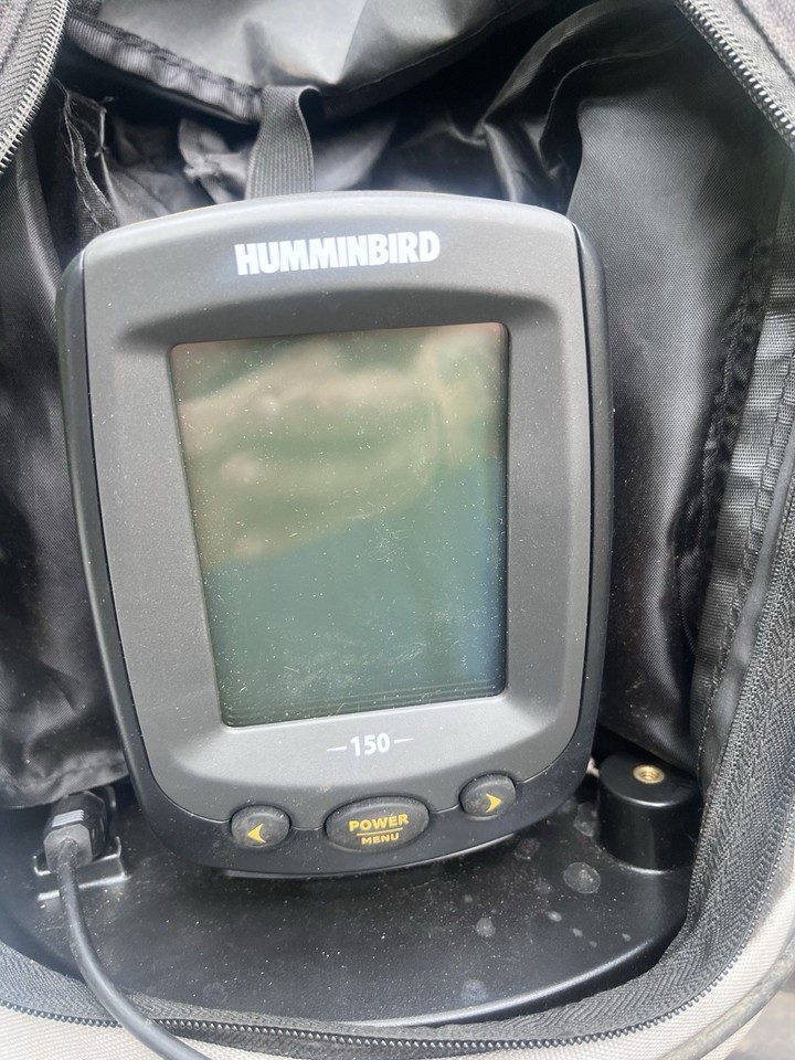 Hummingbird Single Beam Fish Finder W/ Transducer, Mount . | eBay