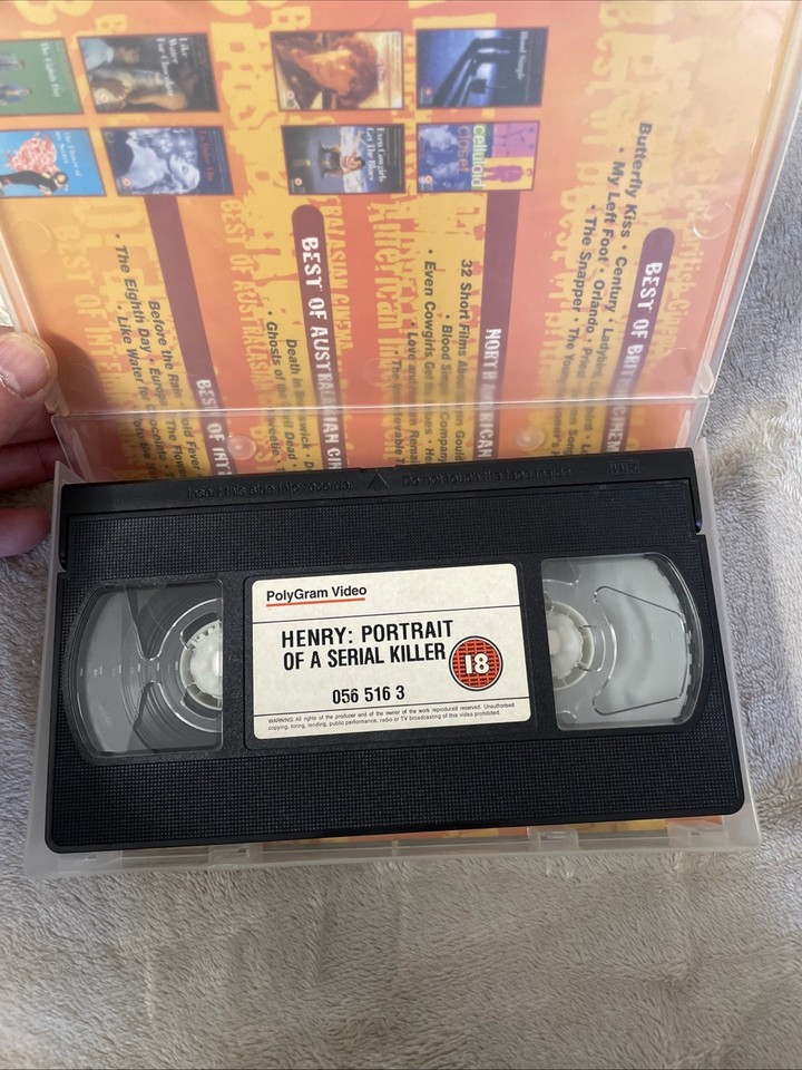 Henry Portrait of a Serial Killer VHS Video | eBay UK
