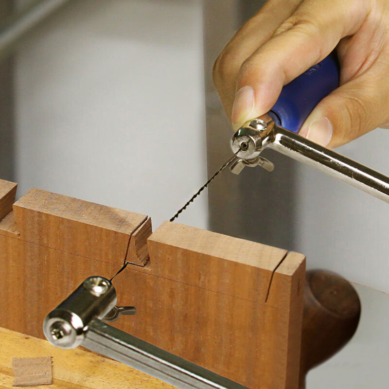 6PC Mini Hand Fret Saw for Woodworking Metalworking with Spiral Saw ...