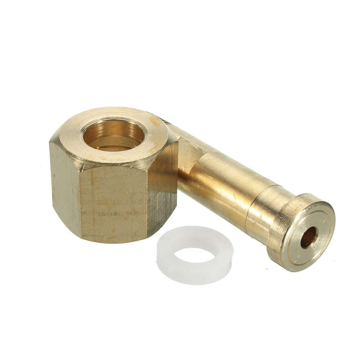 CO-2 CO-3 CGA-320 CO2 Carbon Dioxide Regulator Inlet NUT & 2" NIPPLE ...