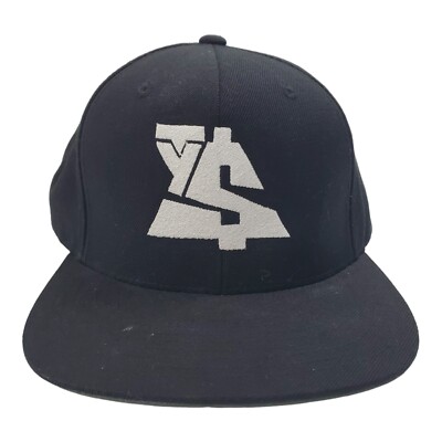 TY DOLLA SIGN Hat Cap Adult Black Snapback Logo Spell Out Hip Hop Music ...