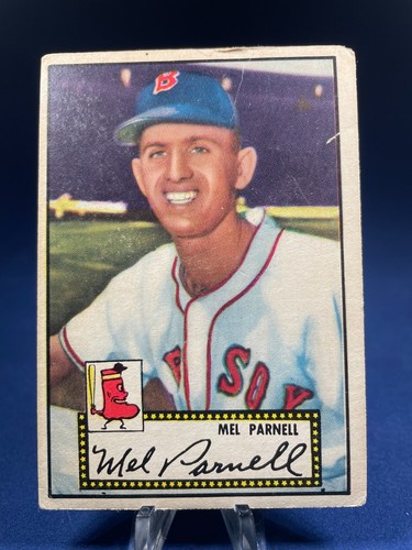 1952 Topps Baseball Card Mel Parnell #30 Boston Red Sox | eBay
