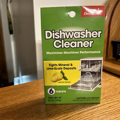 Homebright Dishwasher Cleaner Lemon Scent 6 Tablets | eBay