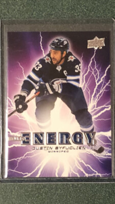 2019/20 UD Pure Energy #PE-37 Dustin Byfuglien Winnipeg Jets Mint!!! | eBay