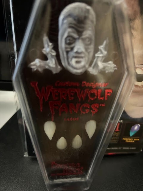 NEW Custom Designer WEREWOLF Fangs Alpha One Thermoplastic Vampire ...