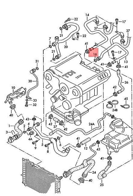Genuine AUDI VW A4 Allroad Quattro Avant S4 Cabrio O-ring N90365304 for ...