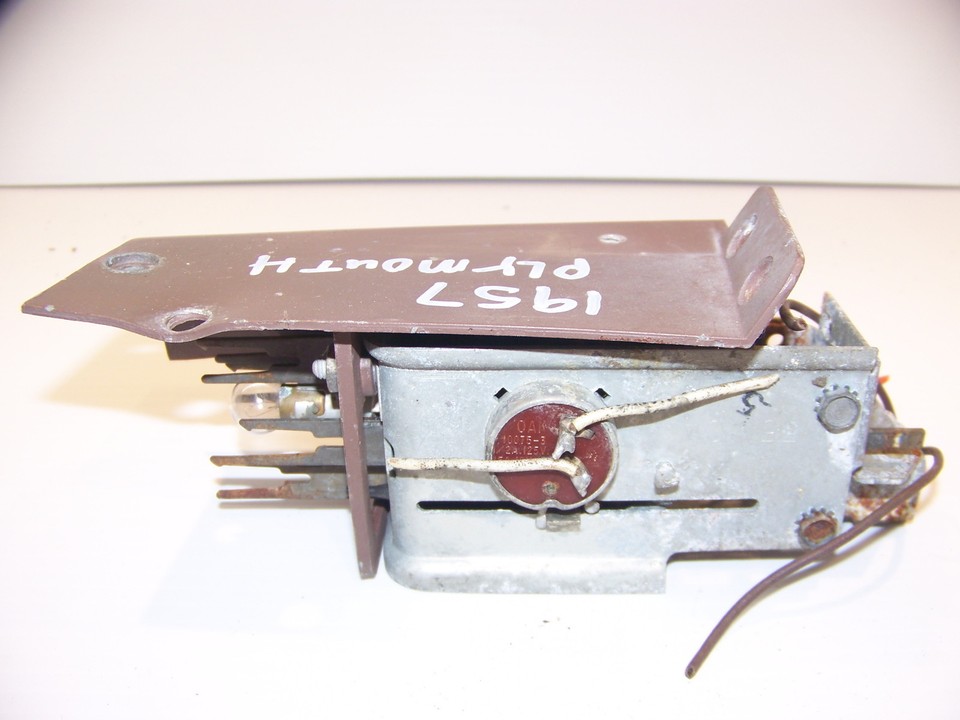 1957 PLYMOUTH PUSH BUTTON AUTOMATIC TRANSMISSION MECHANISM OEM #1698047 ...
