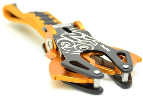 KONG Frog Climbing & Rope Access Carabiner with Sling Connector Auto ...