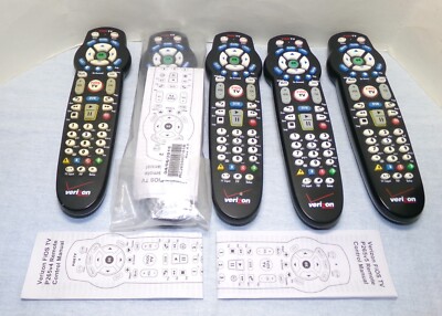 FIVE Verizon FiOS TV Remote Controls VZ P265v5 RC | eBay