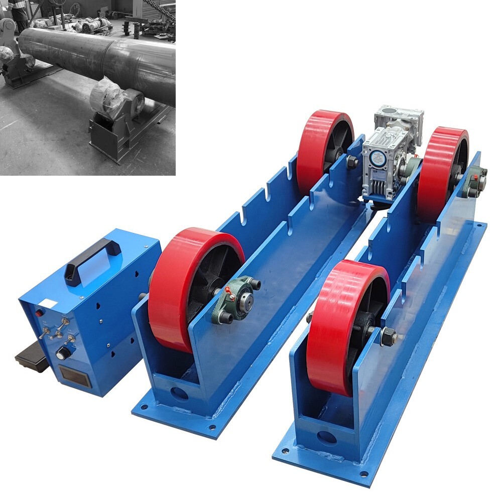 2T /4400lbs Welding Tank Turning Rolls Pipe Welding Positioner suit Dia ...