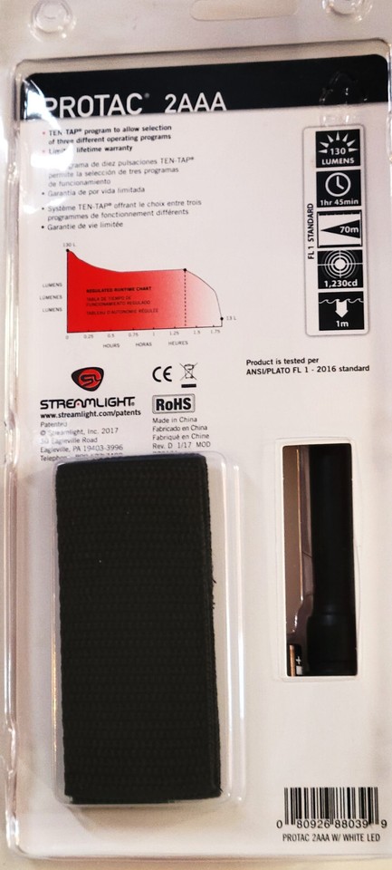 Streamlight ProTac Professional Tactical Flashlight Sealed Pack | eBay