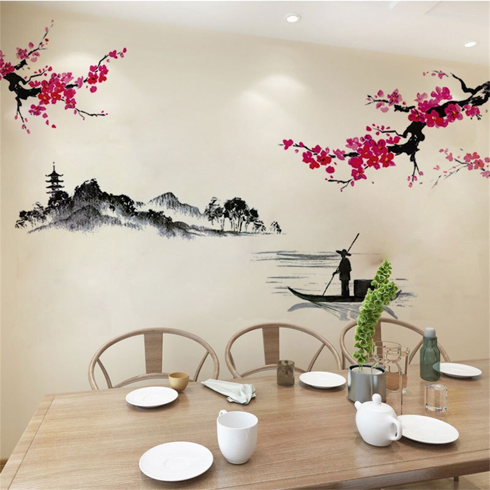 Stylish Chinese Wall Stickers Transform Your For Home into an Artistic ...