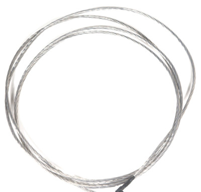 15 Foot 1/0 Poppy AAC Bare Aluminum Wire 0.328 5/16" Inch Diameter 15FT ...