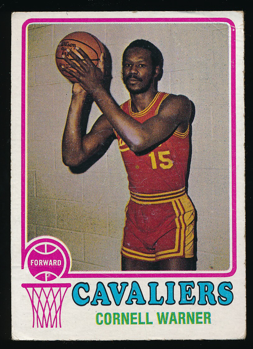 1973-74 Topps #12 Cornell Warner - Cleveland Cavaliers VG (A01A) | eBay