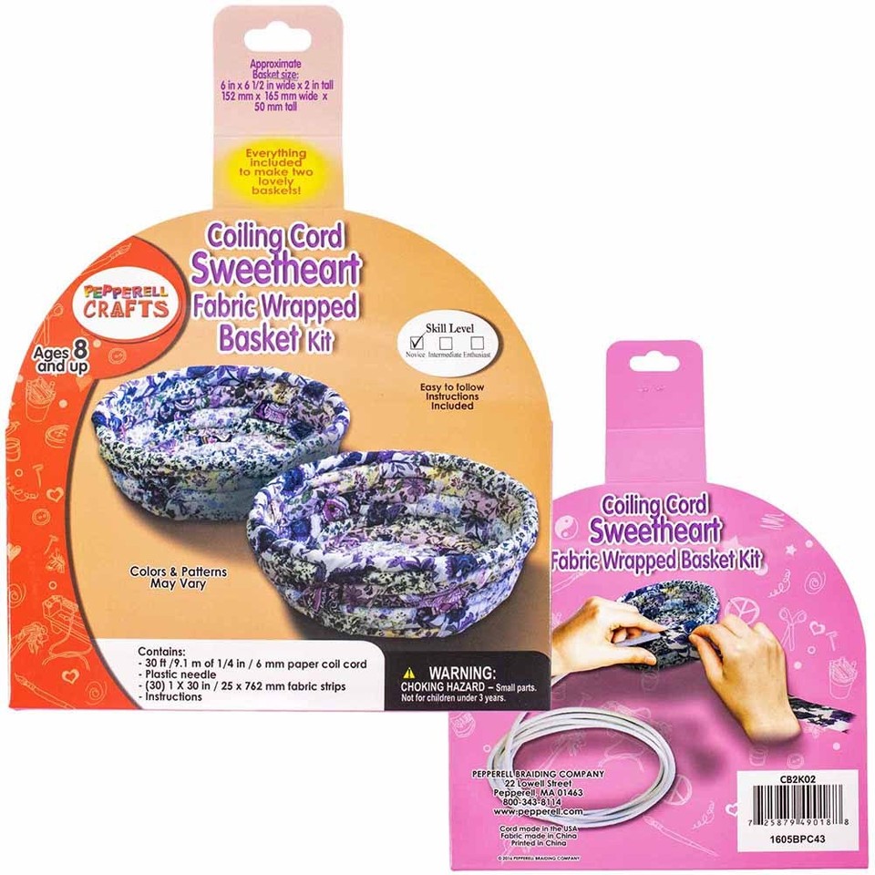 Coiling Cord Basketry Making Kit For All Skill Levels - Basket Bowl ...