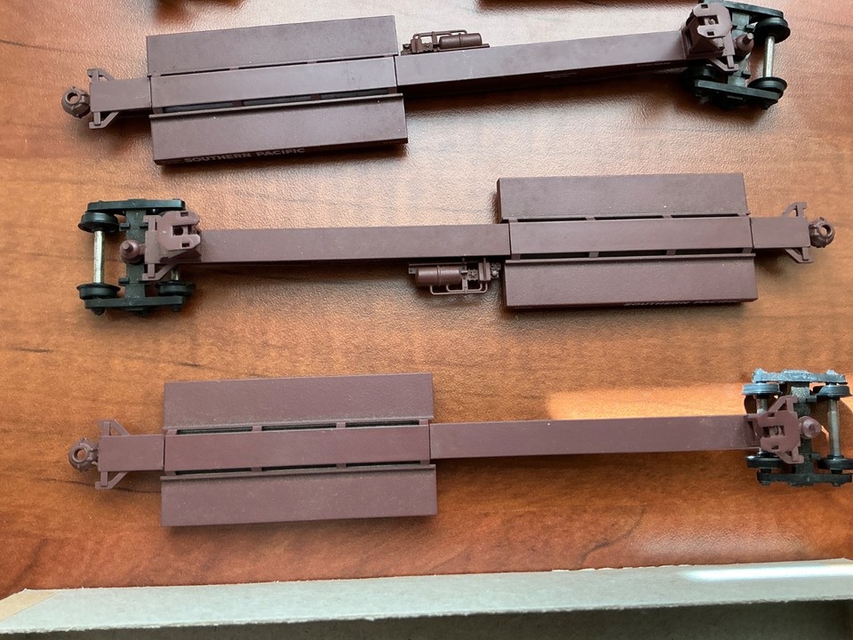 Lot Of 4 HO Scale Impack Spine Cars Athearn Southern Pacific SP90053 | eBay