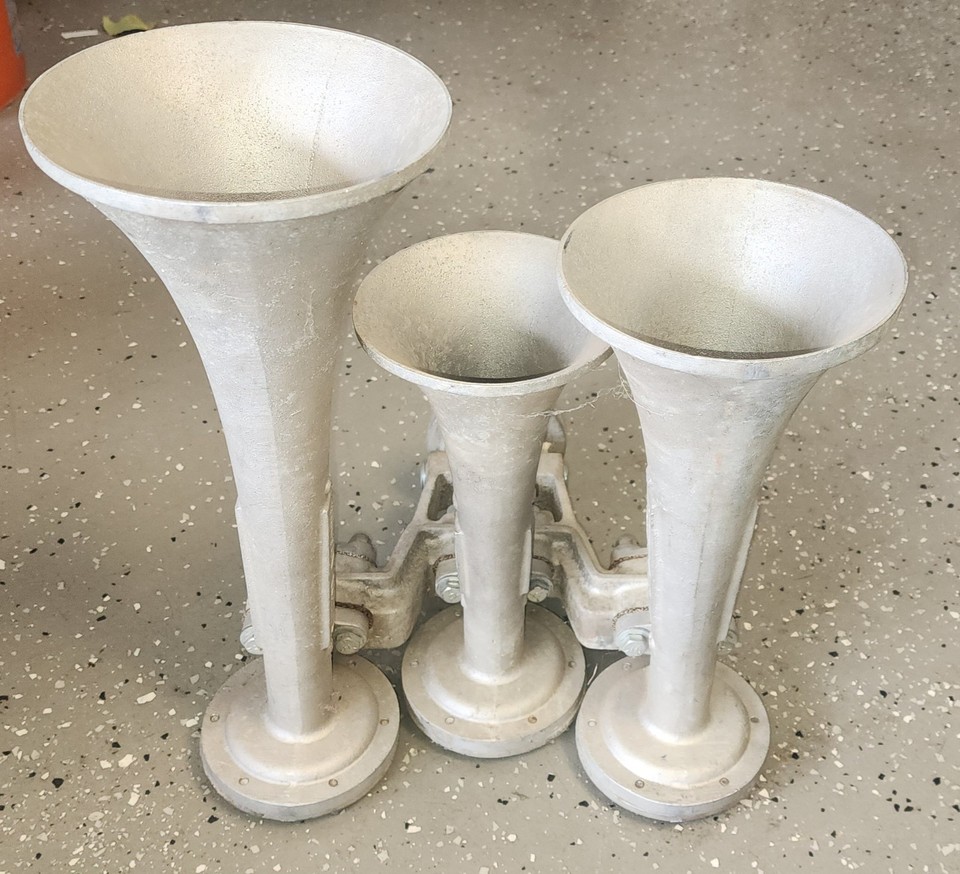 Vintage Nathan Airchime P3 Train locomotive horn Pat Pending and Pat ...