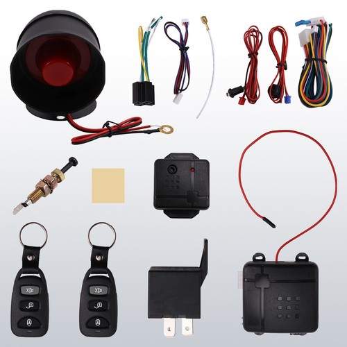 Universal -Way Car -theft Device Sound and Light Alarm Remote car ...