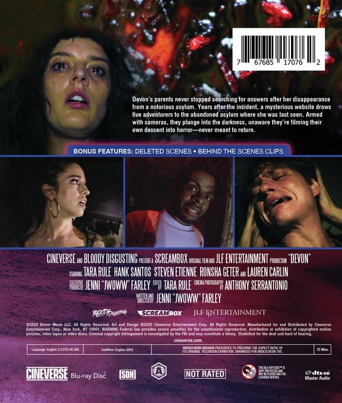 Devon (Blu-ray) Steven Etienne Rotisha Geter Lauren Carlin Tara Rule ...