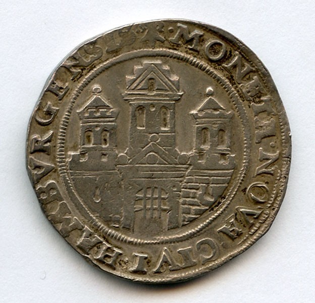 1588 GERMANY HAMBURG KING RUDOLF II THALER TONED CHOICE VF. RARE. | eBay