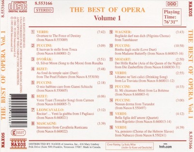 THE BEST OF OPERA, VOL. 1 NEW CD 730099416627 | eBay UK