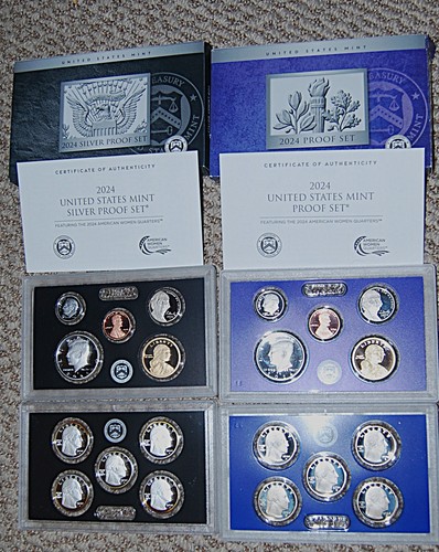 2024 US Mint Silver Proof Set + 2024 Proof Set | eBay