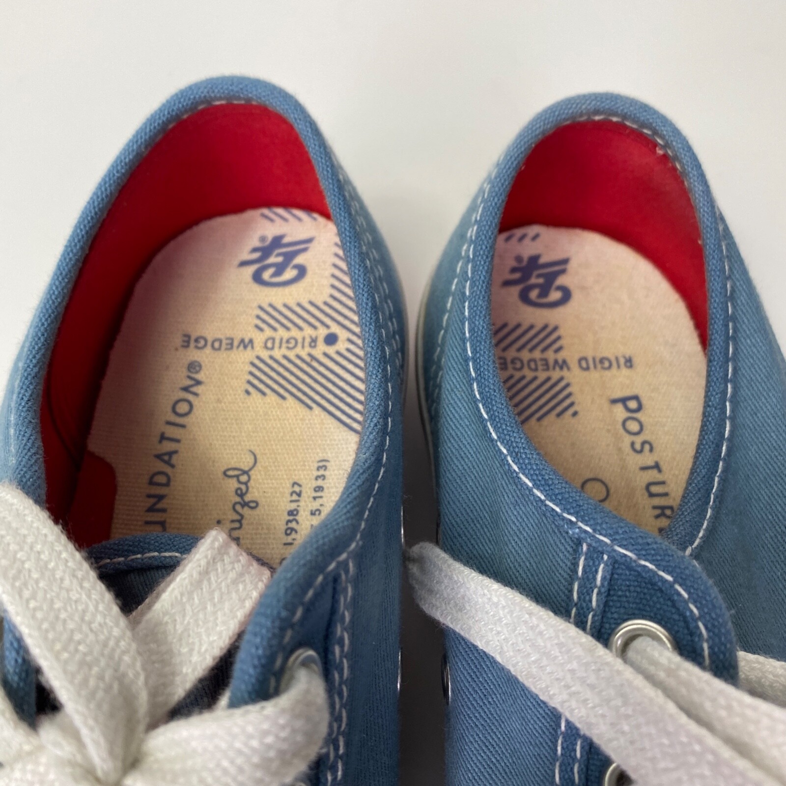 Women's PF FLYERS Light Blue Posture Foundation Sneak… - Gem