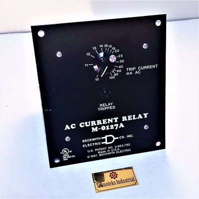 BECKWITH ELECTRIC M-0127A-A1 REV B-2 AC CURRENT RELAY M-0127A | eBay