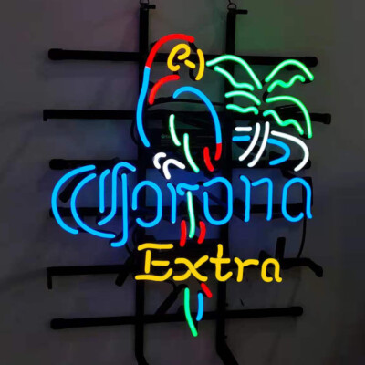 Corona Extra Neon Sign Light For Home Bar Man Cave Pub Wall Decor ...