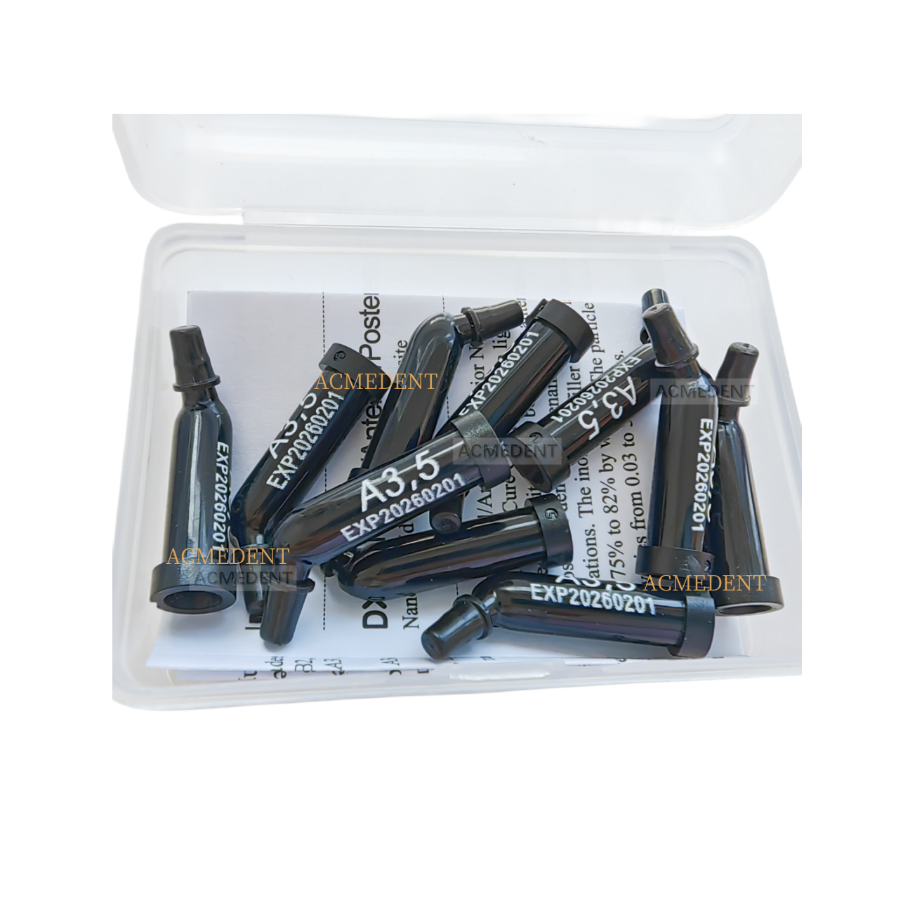 Dental Composite Resin Capsules Unidose Light Cure Dispenser Gun A1 A2 ...