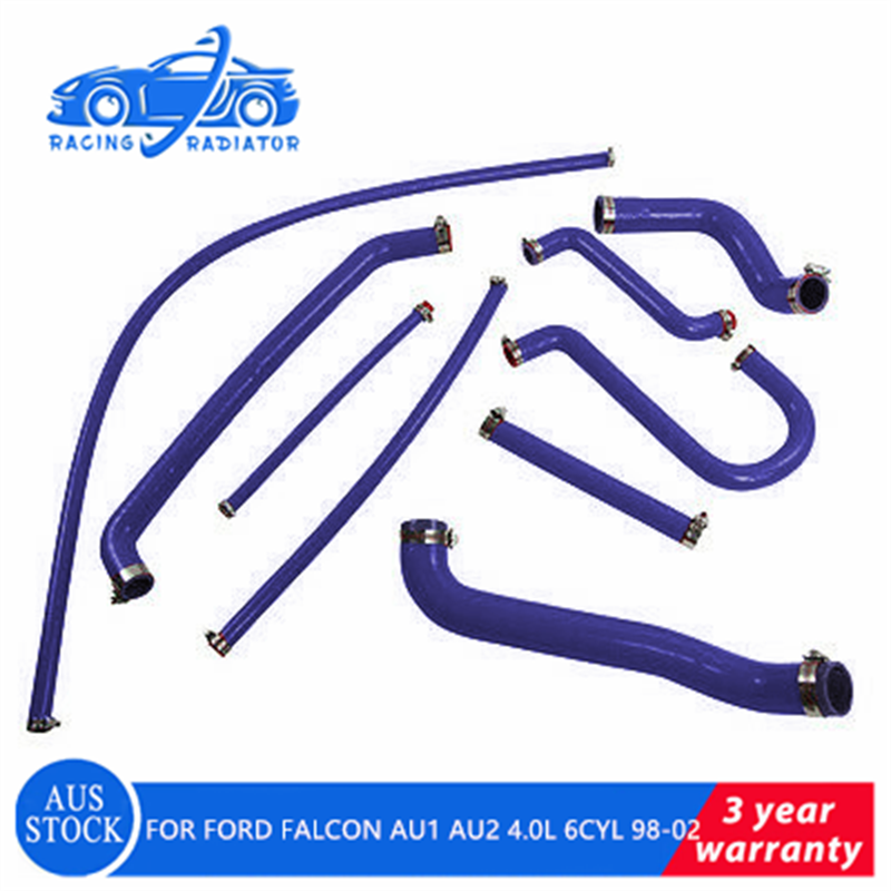 Radiator Hose Set Kit For Ford Falcon AU1 AU2 4.0L 6CYL 1998-2002 1999 ...