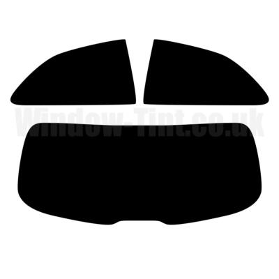 Pre Cut Car Window Tinting Kit for Audi A1 3-door Hatchback 2010+ Rear ...