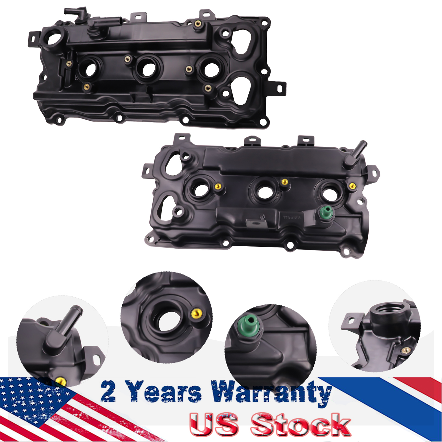 Valve Covers & Gasket for Nissan Maxima 3.5L Altima Pathfinder Infiniti ...