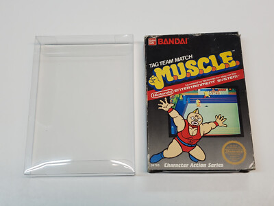 M.U.S.C.L.E. Muscle Tag Team NES Box Only *(No Game, No Manual)*damage ...
