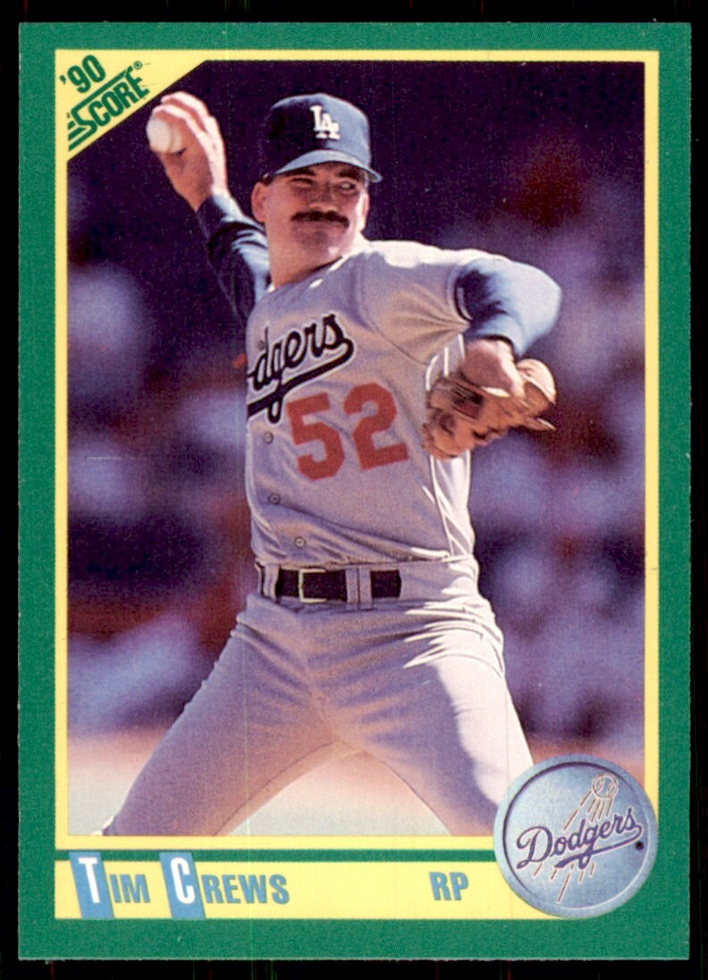 1990 Score Tim Crews Baseball Cards #164 | eBay