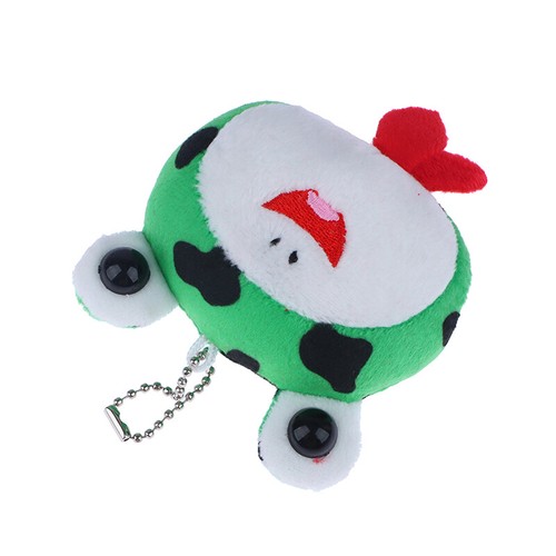 Soft Toy Green Frog Plush Keychain Backpack Pendant Stuffed Toys Plush ...