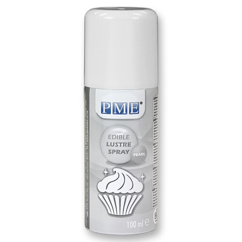 Edible Spray Pearl Colour from PME - Lustre Shimmer for Cakes Fondant ...