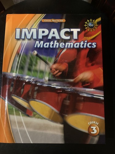 Elc: Impact Math Ser.: IMPACT Mathematics, Course 3, Student Edition by ...