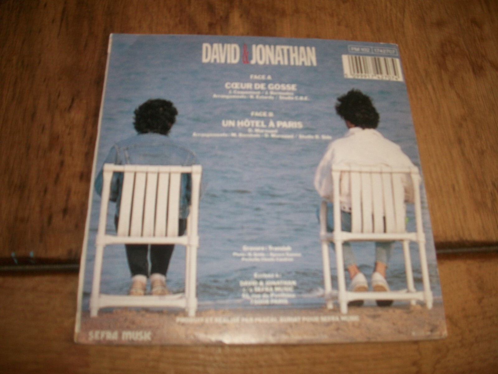 vinyle 45 tours, david & jonathan, cœur de gosse | eBay