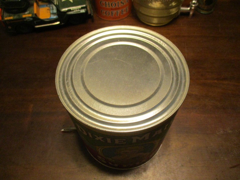 DIXIE MAID SYRUP NOS PROMO DISPLAY CAN RODDENBERY BROS CAIRO GA ...