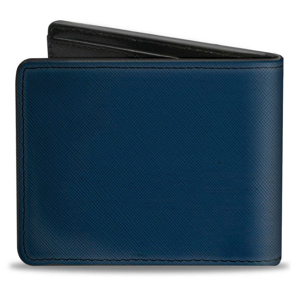 Ford Mustang Shelby Cobra Logo Navy Gray Men's Bi-Fold Wallet Official ...