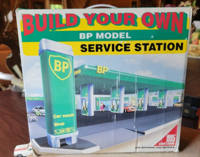 BP GAS STATION Model, Build Your Own Service Station 1995 Edition (New ...